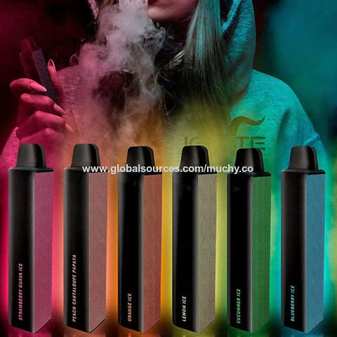 China Original Watermelon ice flavor 1500puffs Disposable Electronic ...