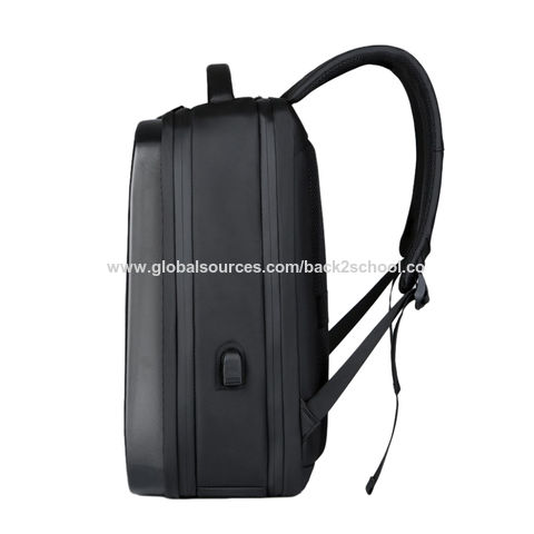 USB hard shell computer backpack bag, Business laptop bookbag,ABS ...