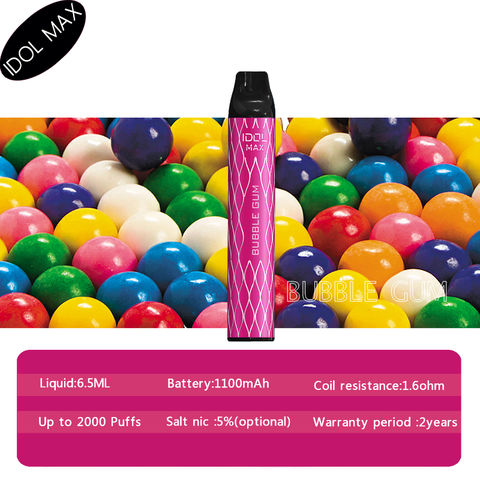 China Original Wholesale price Hzko Idol Max 2000puffs Disposable E ...