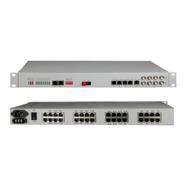 China 30 Channel Telephone PCM MUX, Multiplexer, 4E1, 4*100Mbps ...