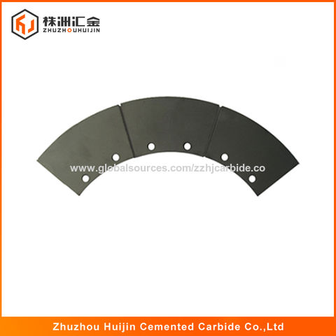 China Cemented carbide segments with two hole on Global Sources ...