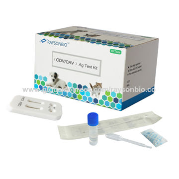 Canine Distemper Virus/Canine Adeno-virus CDV/CAV Antigen Rapid Test ...