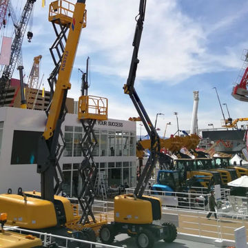 China 16m Electric Articulating Boom Lifts Aerial Work Platform 230 kg ...