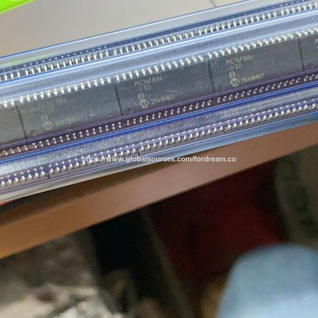 China PIC16F886-I/SO electronic component Microchip 8-bit Microcontrollers - MCU 14KB Flash 368 ...