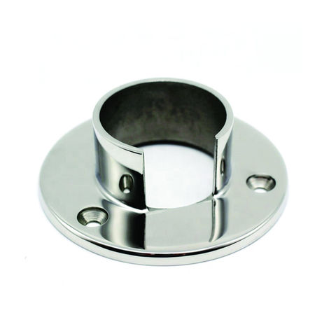 China Stainless Steel 316 304 Handrail Round Tube Base Plate Flange on ...