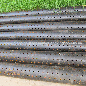 Perforated liner water well screen, pre-perforated casing | Global Sources