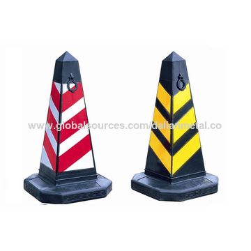 PVC Flexible Reflective Traffic Cones with Reflective Tape | Global Sources