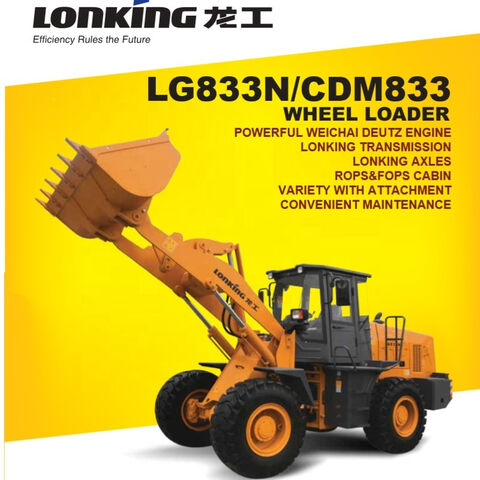 China Lonking wheel loader 5 ton ZL50NC (DTG) front end loader ...
