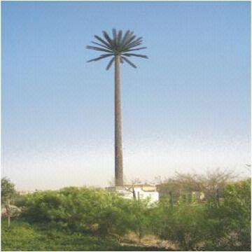 Camouflaged Artificial Tree Monopole Tower | Global Sources