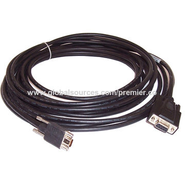 China Micro-DB9 Male to DB9 Female Serial Cable 25-Foot on Global ...