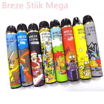 China Hot Selling High Quality Breze Stiik Mega Disposable Vape Pen ...