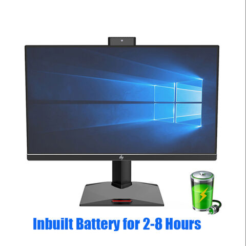 China OEM PC LED Monitor All-in-One PC Desktop Computer Inbuilt UPS ...