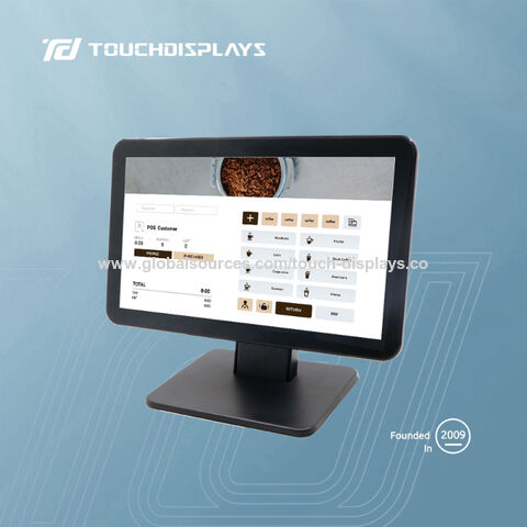 China 15.6 inch cheap android windows linux pos system dual screen on ...