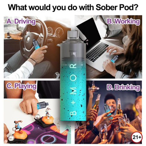 China Hot Selling Disposable Pod Vape Bmor Sober Pina Colada Flavor ...