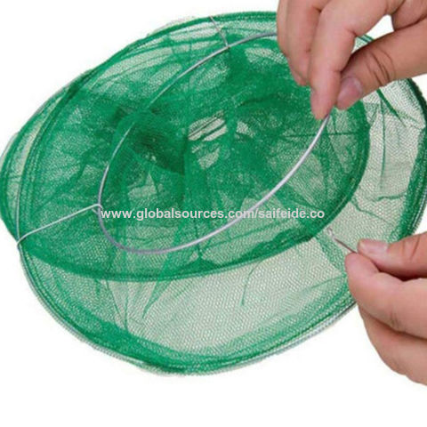 China Green Reusable Hanging Flycatcher Folding Fly Net Trap Fly ...