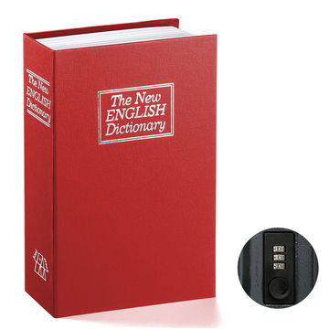 China Mechanical Combination Lock Book Dictionary Hidden Safe on Global ...