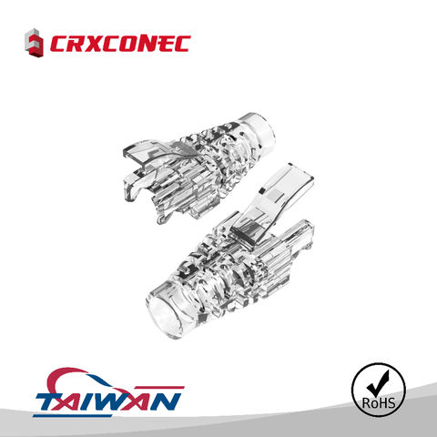 Taiwan Clear color modular Plug RJ45 boot on Global Sources,ethernet ...