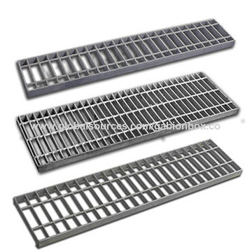 China Manufacturer 32*5mm Steel Grate Hot-dipped Galvanized Gutter ...