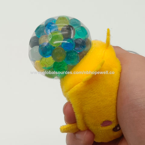 China Plush poop Squishy jelly toy Spit bubble animal keychain pendant ...