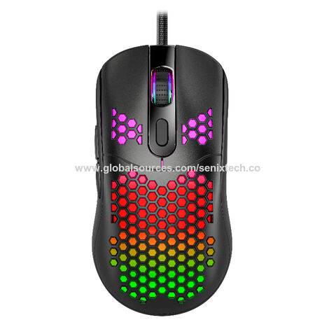 China RGB light gaming mice, With software can be programmable. Special ...