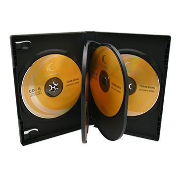 China 22mm DVD case for 6 disc with insert (black) on Global Sources ...