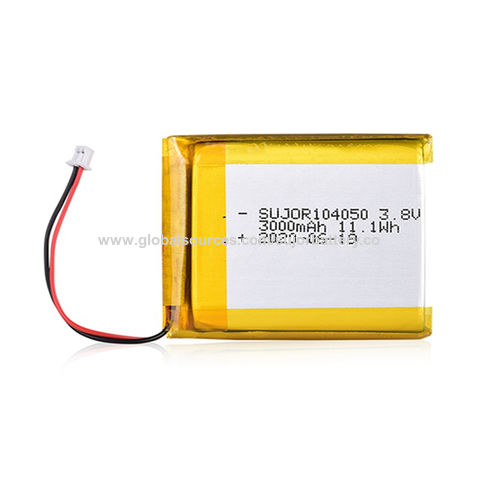 China India price lithium-ion batterie 104050 3000mAh 3.8V lithium ...