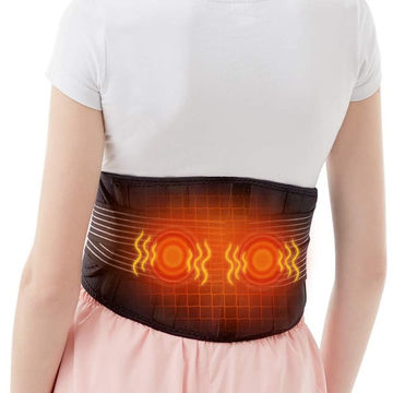 China Adjustable heating belt massagers relieve lower back pain ...