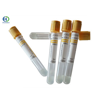 China Vacuum Container Yellow Cap Gel & Clot Activator Blood Specimen ...