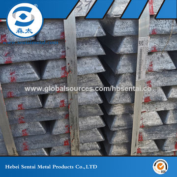 China Zinc ingots 99.9% Zinc with high quality and factory price on ...