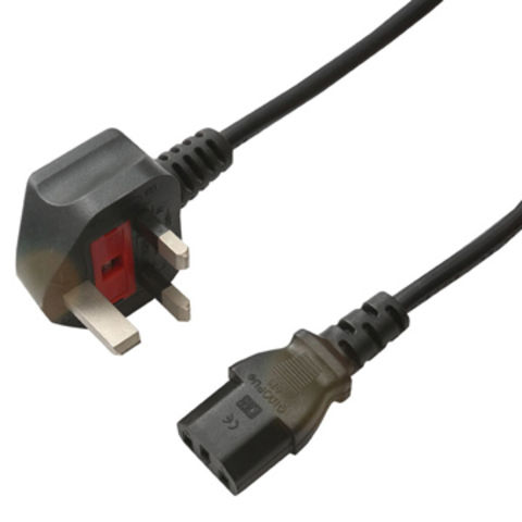 China UK BS1363 AC Plug - IEC320, Fused 10A-230V Power Cable on Global ...