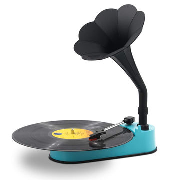China Classic Mini Gramophone Turntable Record Player with Horn Speaker ...