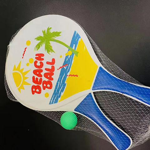 China Beach Rackets Interesting Game Equipment Custom Logo Color Low ...