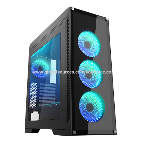 China Full Tower gaming case with ARGB strip on Global Sources,computer ...