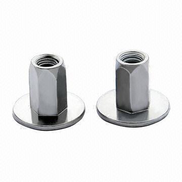Large Flange Head Full Hex Rivet Nuts, Zinc-Nickel Plated | Global Sources