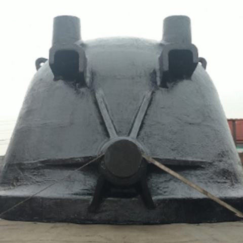 China QT500-7 Slag Pots Ductile Iron Slag Pot Sand Casting Slag Tank on ...