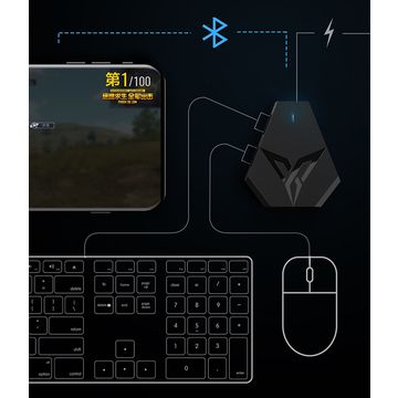 Flydigi Q1 Mouse and Keyboard Converter Mobile FPS Game Controller for ...