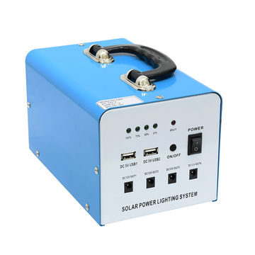 China Outdoor power inverters 30W DC portable solar panel power systems ...