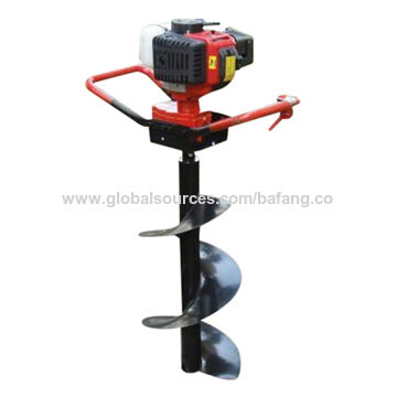 Hole digging machine/pit-picker/trench excavator | Global Sources