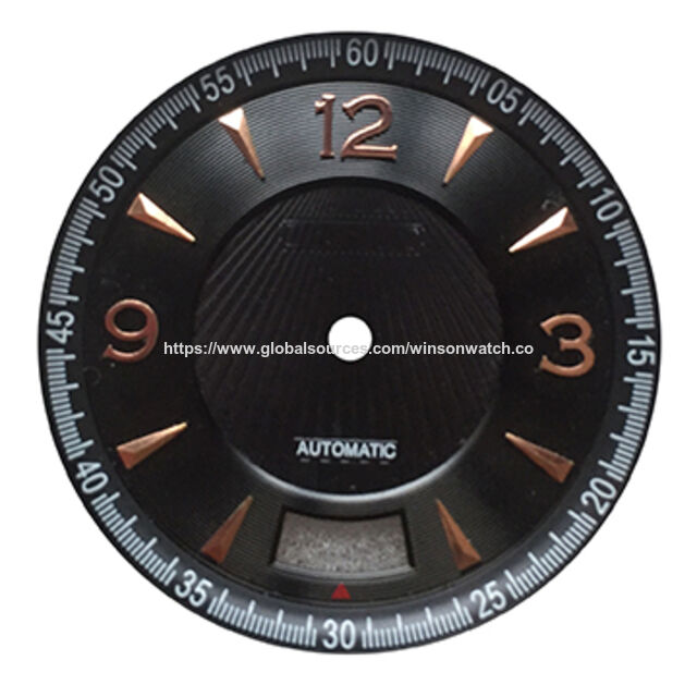 China 2017 custom applied 3D metal stickers for wrist watch dials, dial ...