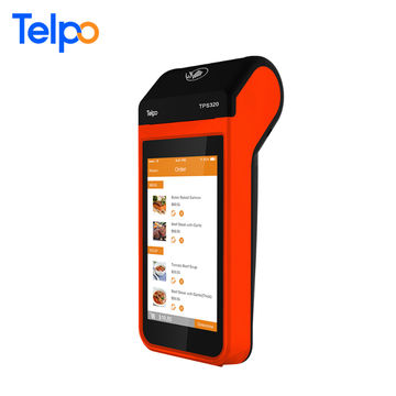 China SDK Android mobile pos machine 58mm printer fingerprint qr ...