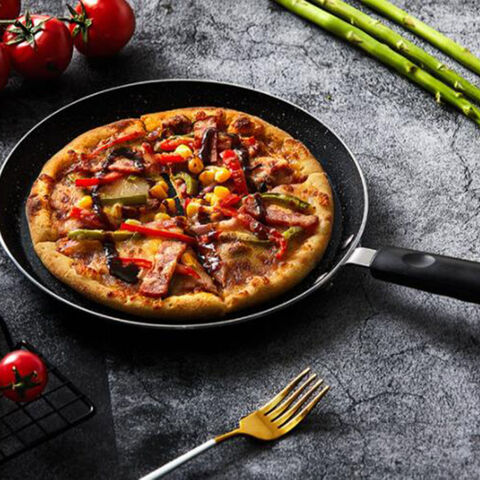 China 8-inch Pizza Plate Pancake Non-stick Pan on Global Sources,8-inch ...