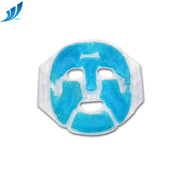 China 2020 hotsale reusable gel hot and cold compression massage face ...