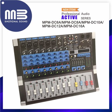 China Professional Audio Mixer Sound System DJ Stage Audio Passive ...