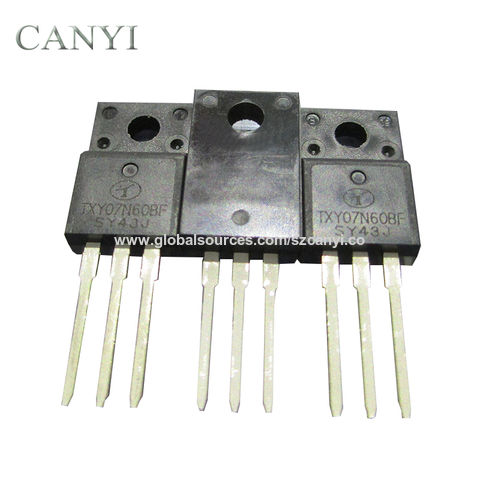China 600V N channel high voltage power mosfet TO-220F power field ...