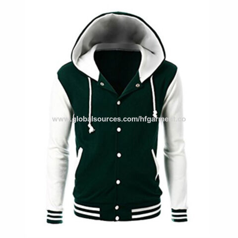 China Raglan style varsity jacket, trendy shoulder design, customized ...