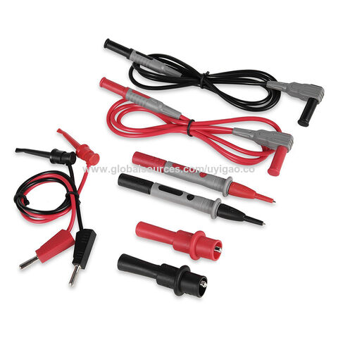 China Test probes kits with Alligator Clips and Plunger Mini Hooks 8pcs ...