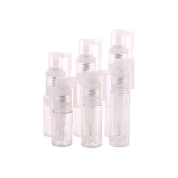 China 14ml 18ml 25ml 35ml 50ml 60ml transparent plastic talcum powder ...
