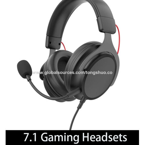 China Compatible overears stereo wired headband headphone long cable ...