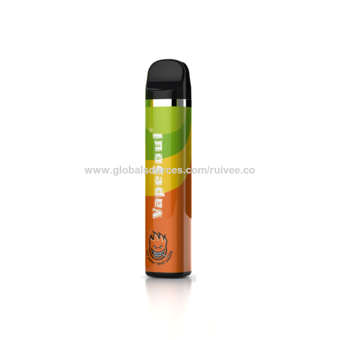China VapeSoul Rechargeable Disposable Vape,1500 Puffs disposable ...