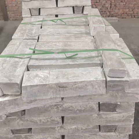 China Magnesium Ingot 99.99%/az91 Magnesium Metal Ingot Magnesium Ingot ...